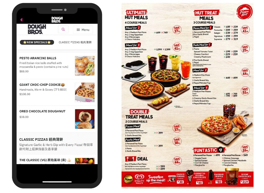 3 Ways to Turn your Menu into a Marketing Tool - Comosense